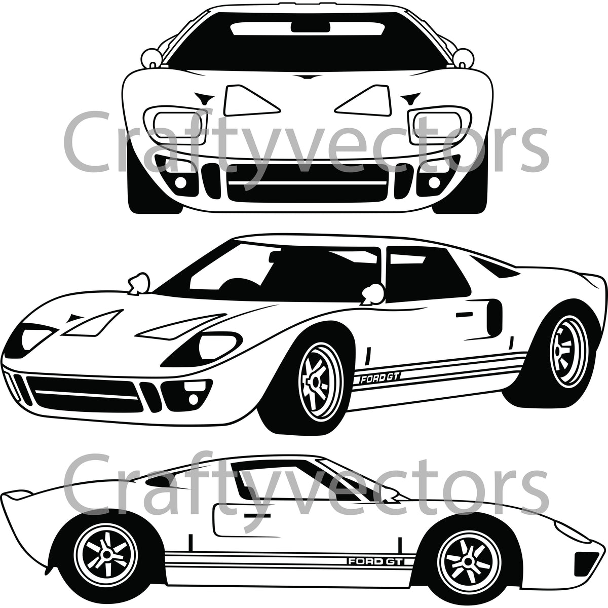 Dodge SVG Vector Files for Crafting – Crafty Vectors