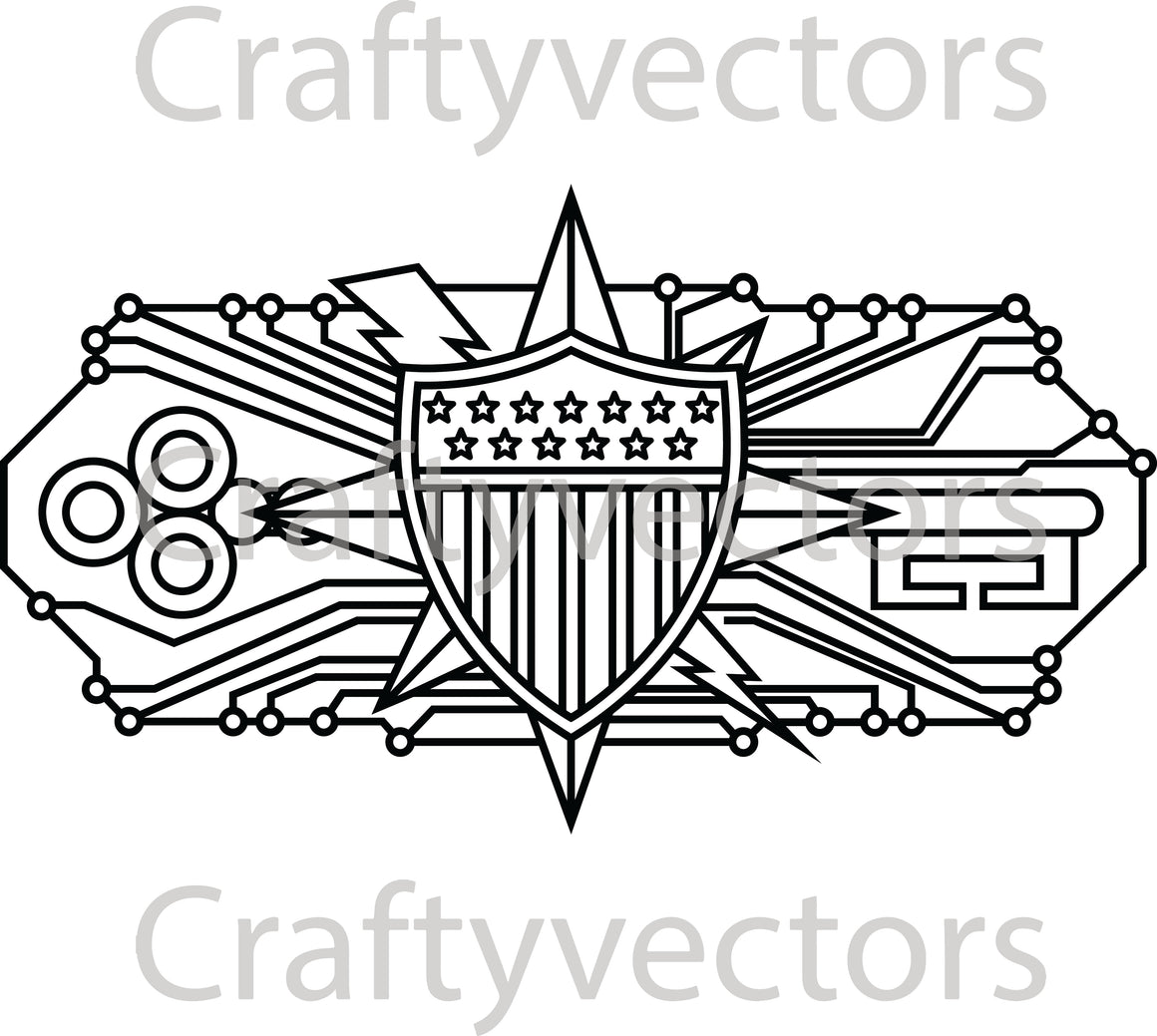 US Coast Guard Insignia Vector Files for Crafting. – Crafty Vectors