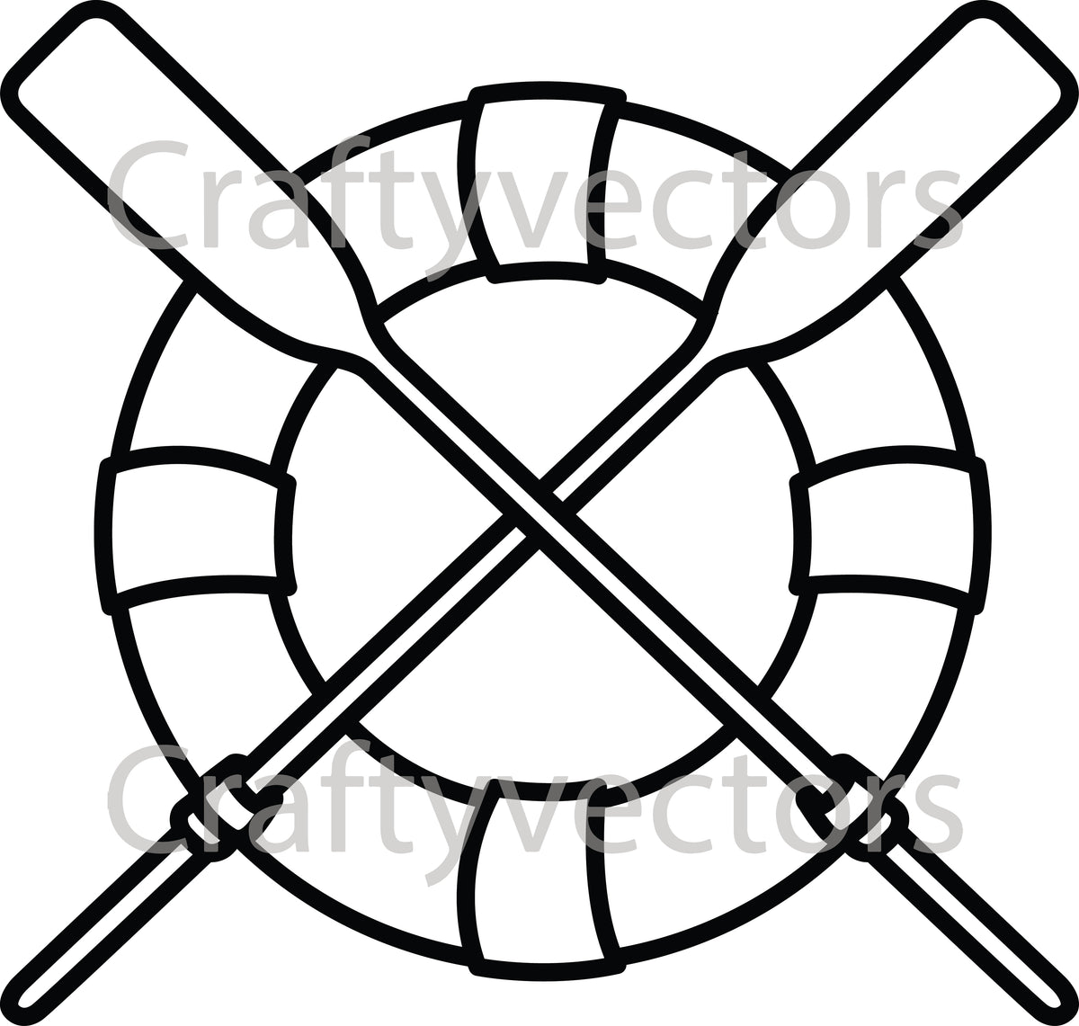 Coast Guard Surfman Badge Vector File – Crafty Vectors