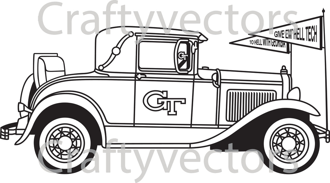 Ford SVG Vector Files for Crafting. – Crafty Vectors