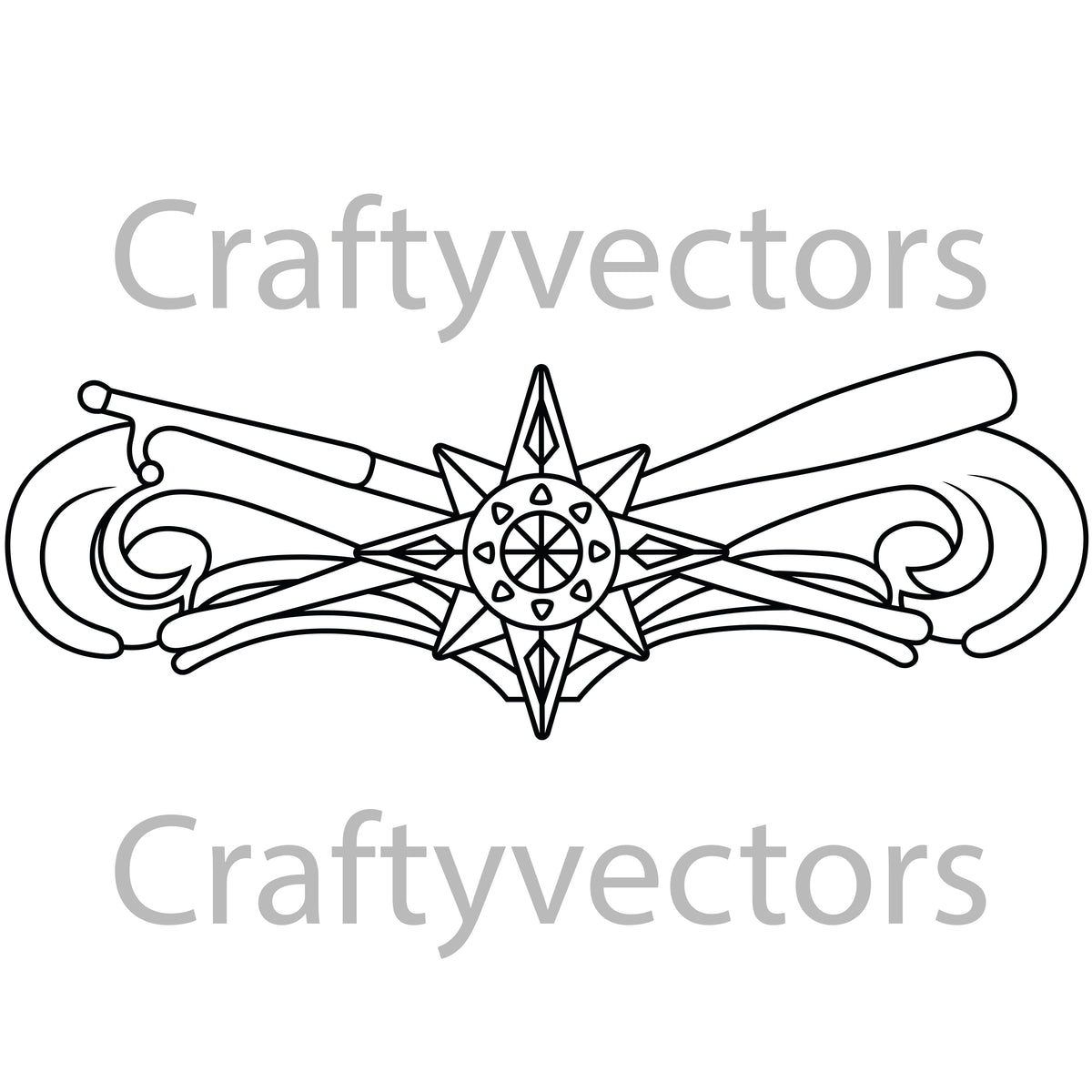 Coast Guard Boat Force Operations Badge Vector File – Crafty Vectors