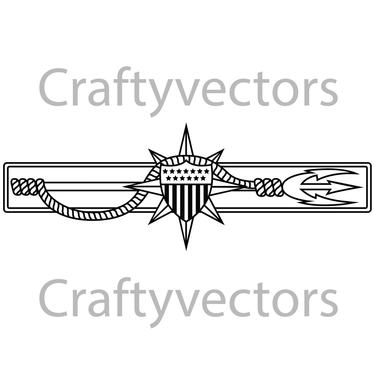 Coast Guard Marine Safety Badge Vector File – Crafty Vectors