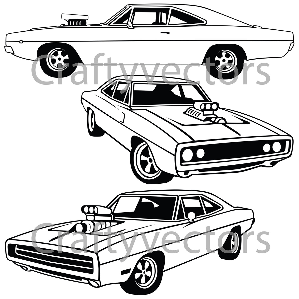 1970 Dodge Charger Logo