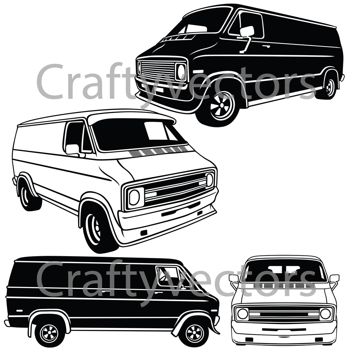 Dodge SVG Vector Files for Crafting – Crafty Vectors