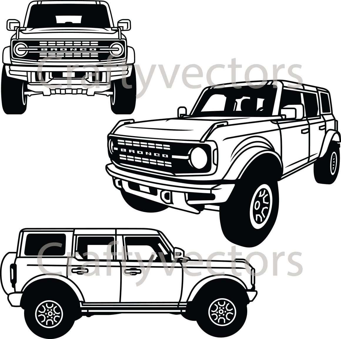 Ford SVG Vector Files for Crafting. – Crafty Vectors