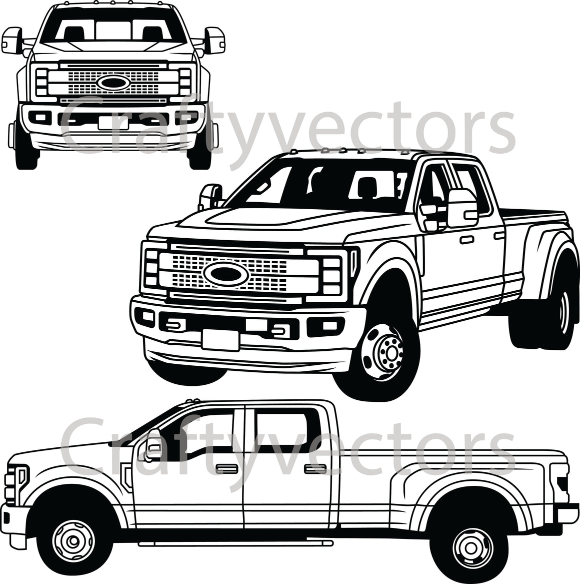 Ford SVG Vector Files for Crafting. – Crafty Vectors