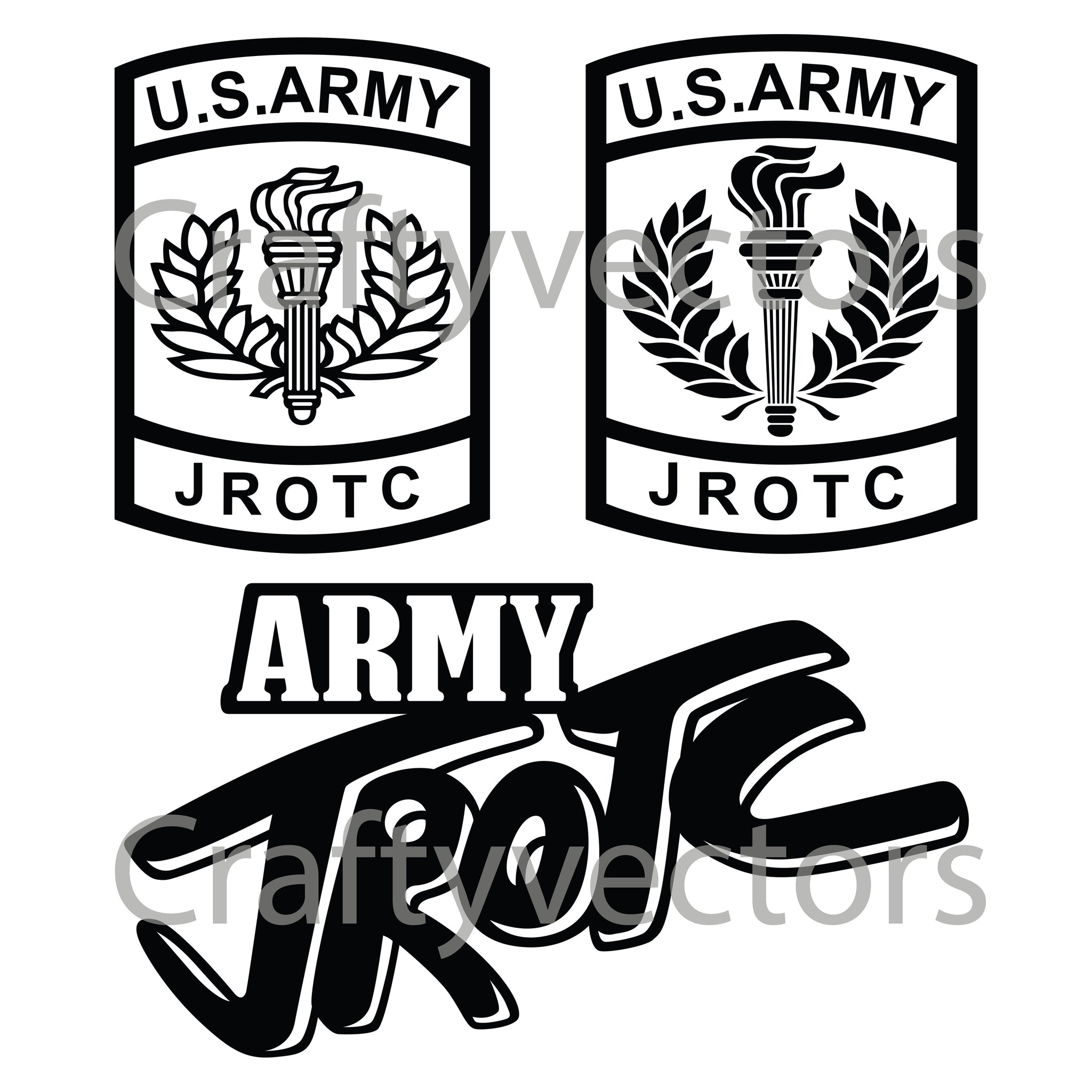 JROTC Logo Vector File – Crafty Vectors
