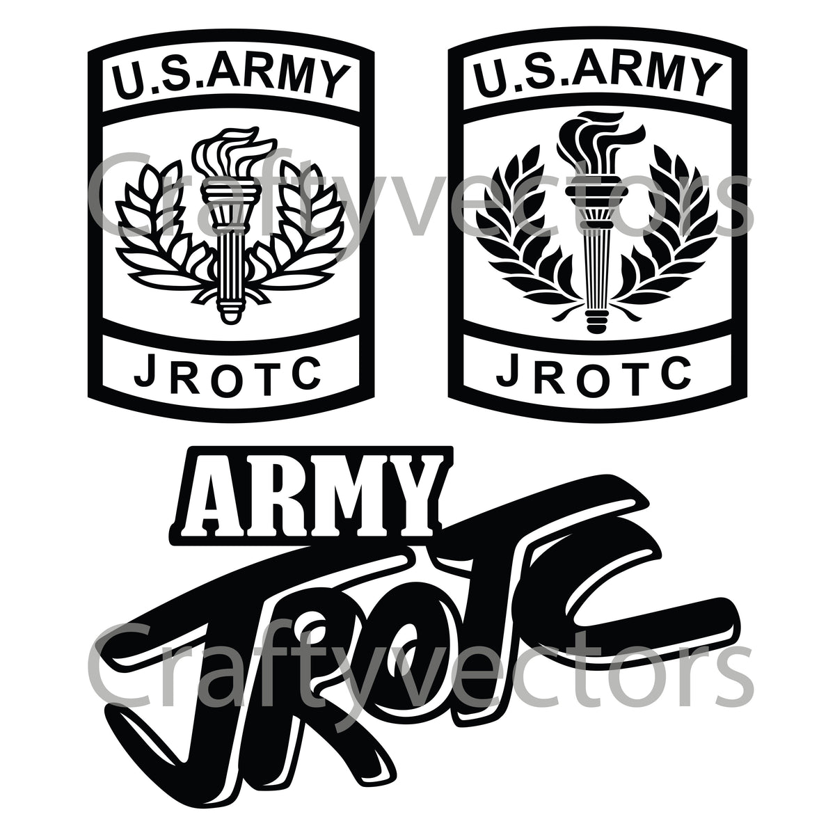 JROTC Logo Vector File – Crafty Vectors