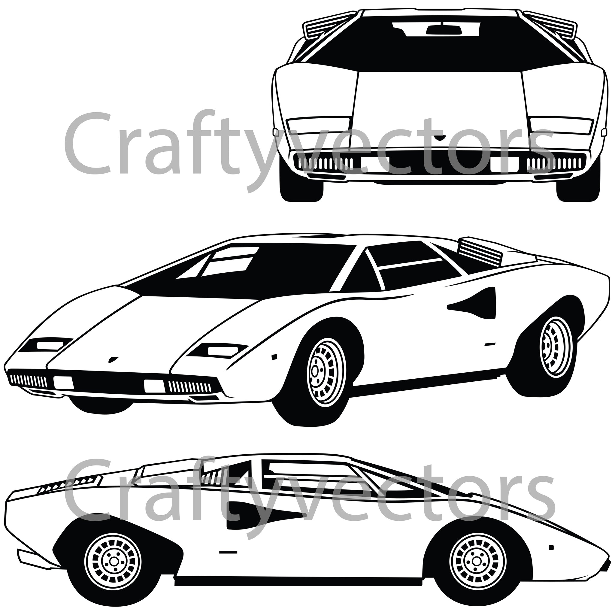 Lamborghini Vector Files – Crafty Vectors
