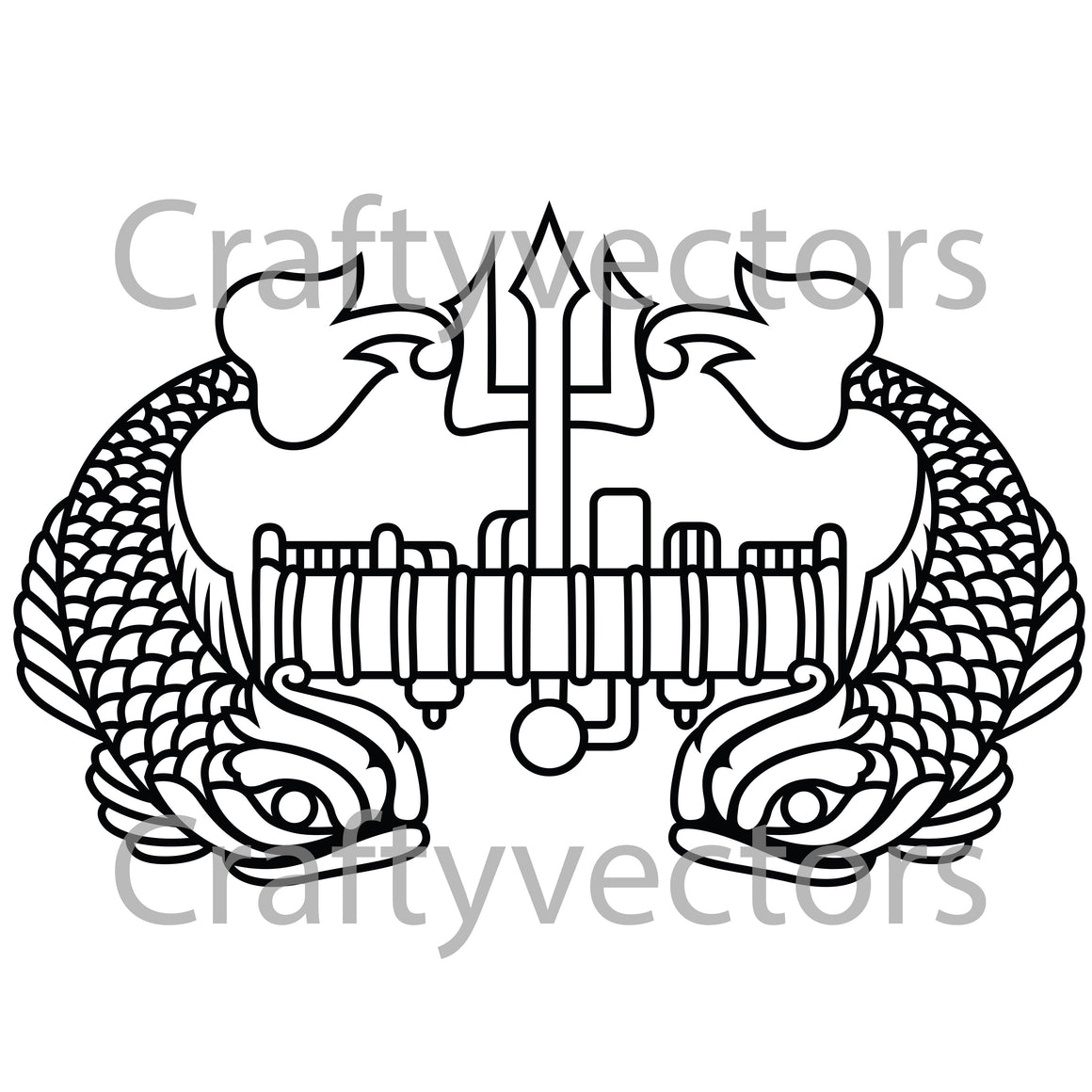 US Navy Insignia Vector Files for Crafting. – Crafty Vectors