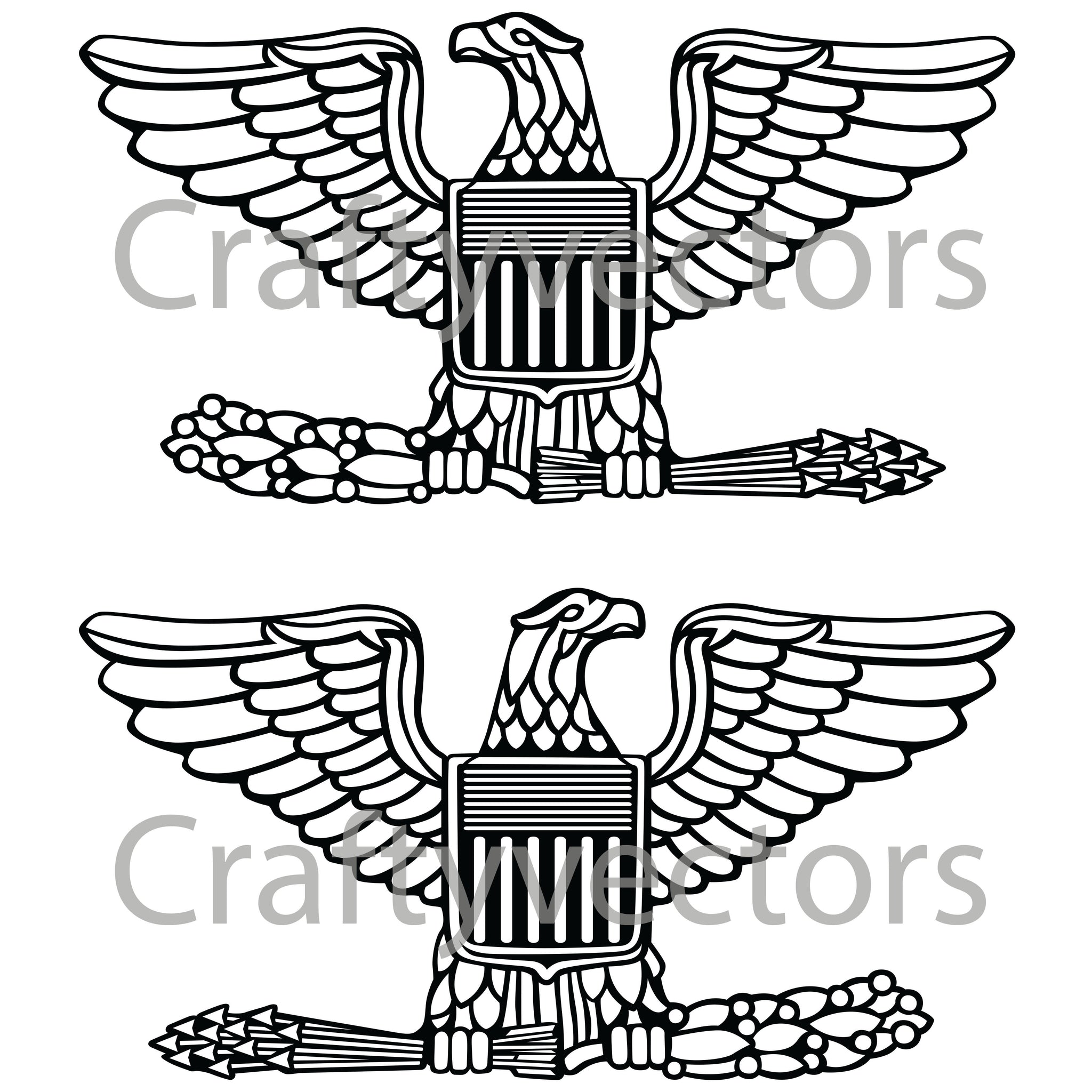 Colonel Insignia Vector File – Crafty Vectors